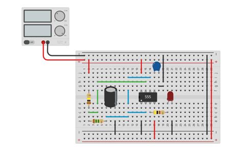 Astable Multivibrator Using 555 Timer Analog Lab 555 Oscillator