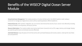WISECP Digital Ocean Server Module Pptx