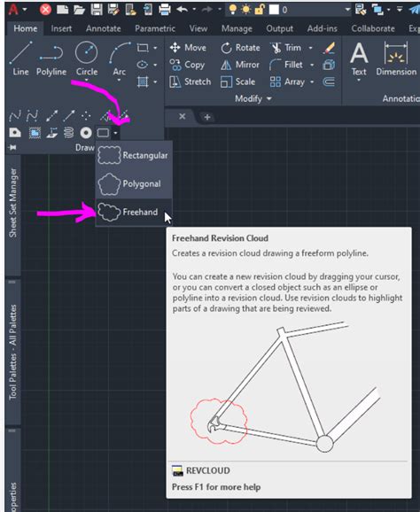 Solved Default Options For Drawing Revision Clouds Autodesk Community