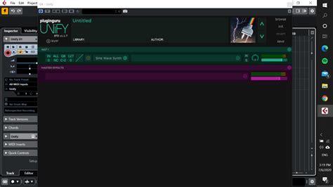 Unify 1 1 7 Vst Bottom Screen Not Visible Questions About UNIFY PlugInGuru Forums