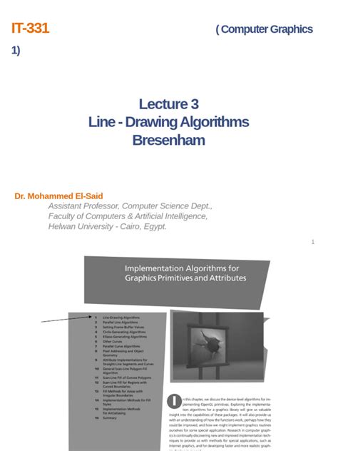 Graphics Lecture 03 Pdf Algorithms And Data Structures Theoretical Computer Science