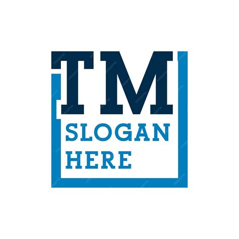 Premium Vector Minimal Initials Logo Letters T And M Tm Initial Tm Letter Logo