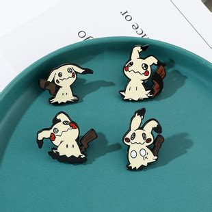 创意卡通神奇宝贝胸针搞怪万圣节皮卡丘恶搞表情个性宝可梦徽章 阿里巴巴