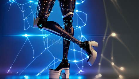 Legs Humanoid Robot Stock Illustration Illustration Of Figurine 294652294