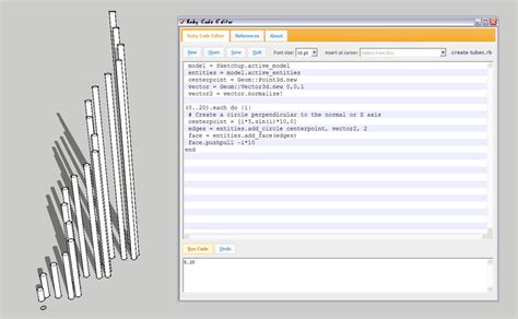 SketchUp Script Clips Setup And Basic Ideas As
