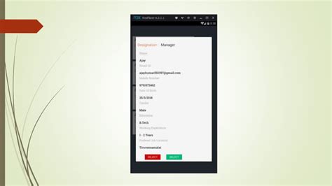 Job Portal Application Ppt