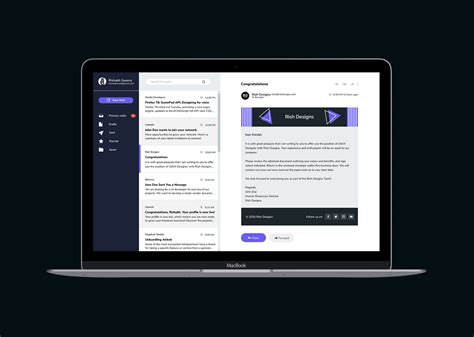 Email Dashboard Ui Design Concept Rish Designs On Behance