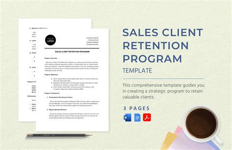 Sales Client Retention Program Template In Word PDF Google Docs