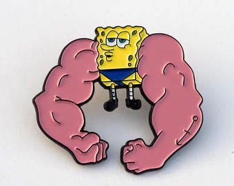 Spongebob Pins Etsy Spongebob Pin And Patches Soft Enamel