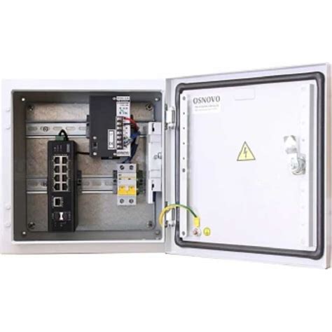 Уличный коммутатор OSNOVO OS-331(SW-60812/I) на базе уличной станции OS ...