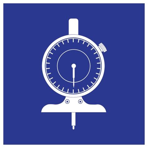 Dial Indicator Icon Royalty Free Vector Image VectorStock