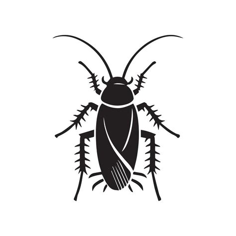 Cockroach Logo Isolated Cockroach On White Background 53802336 Vector