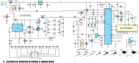 Capacitor Leakage Tester Schematic Capacitor Leakage Circuit