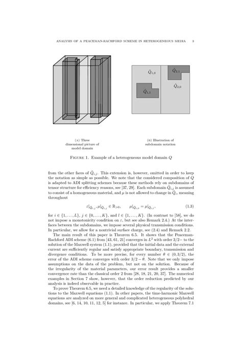 Analysis Of A Peaceman Rachford Adi Scheme For Maxwell Equations In Heterogeneous Media Deepai