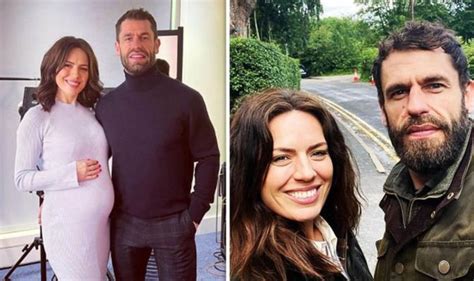 Kelvin Fletcher And Pregnant Wife Liz Spark Frenzy As They Ditch Farmwear Ahead Of Show