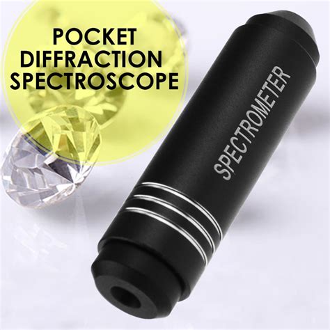 Pocket Diffraction Grating Gemological Spectroscope Gem Stone Jeweler Tool Shopee Malaysia