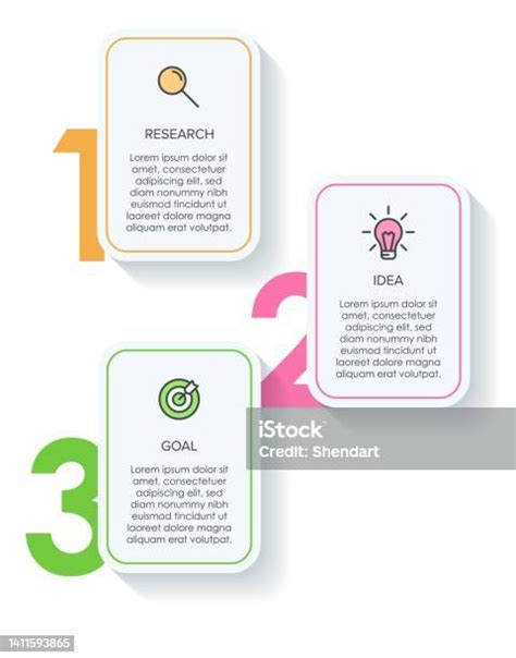 아이콘과 3 옵션 또는 단계가있는 수직 인포 그래픽 디자인 얇은 선 인포 그래픽 비즈니스 개념 정보 그래픽 순서도 프리젠 테이션 모바일 웹 사이트 인쇄물에 사용할 수