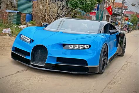 Auto Enthusiasts Spend Year Building A Bugatti Chiron Replica From Scratch TechEBlog
