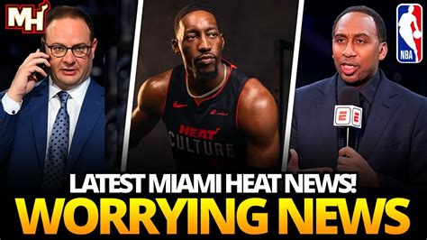 🔥came Out Now Concerns Rise As Heat Star Bam Adebayo Battles Lingering