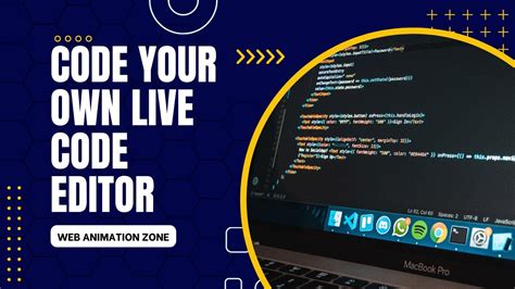 Create Your Own Live Code Editor From Scratch Html5 Css3 Javascript Webanimationzone
