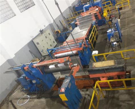 Linha De Corte Longitudinal Slitter Gcr Capacidades 500 X 1600