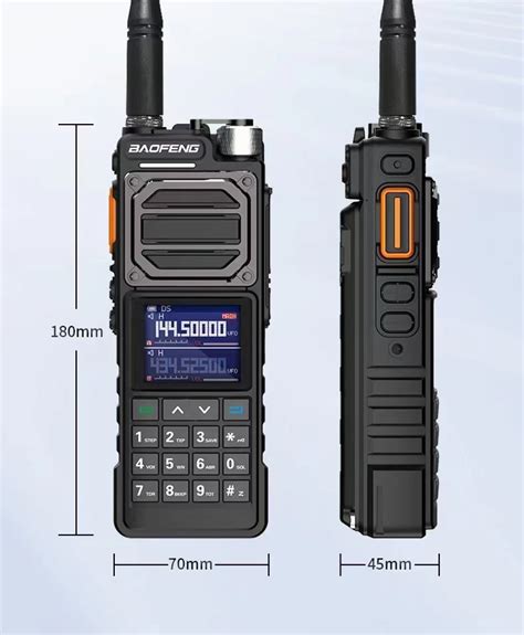 BaoFeng UV L Handheld W Long Range Walkie Talkie Tri Band Copy Frequency High Powerful