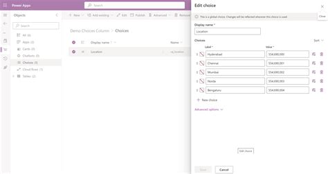 Power Automate Insert A New Option For A Global Or Local Option Set Choice Field Rajeev