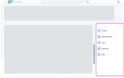 Side Panel SAP Fiori For Web Design Guidelines