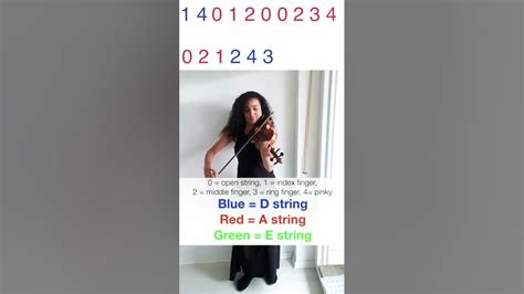 Away In A Manger 🎻 Violin And Viola Tutorial With Color Coded Strings