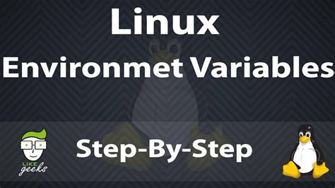 Linux Environment Variables Youtube