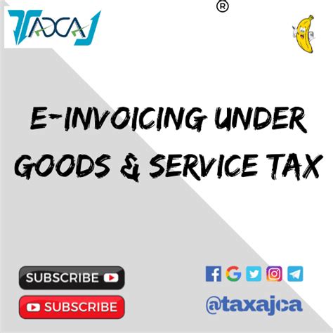 How To Generate E Invoice Under Gst