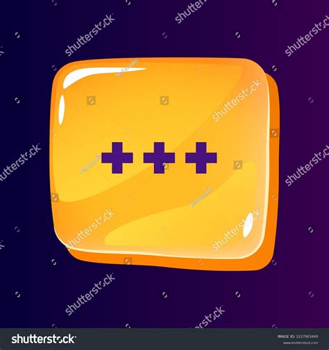 Access More Options Glossy Ui Button Stock Vector Royalty Free