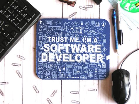 Funny Mouse Pad Computer Programmer Tcomputer Geek Etsy