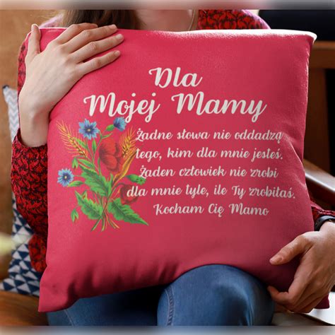 Poduszka Dla Mojej Mamy Kwiaty Kc Brooklyn Butik Odzież Dodatki
