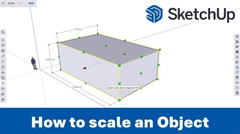 10 How To Scale An Object SketchUp For Web YouTube