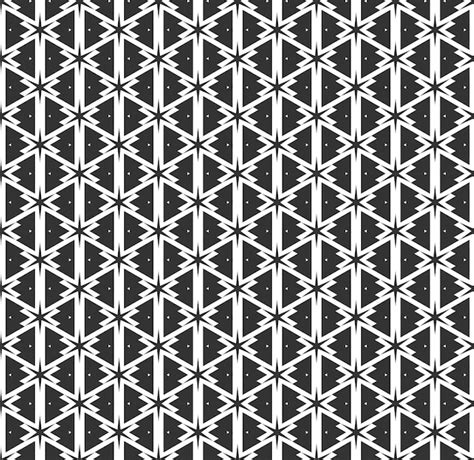 Premium Vector Abstract Geometric Seamless Pattern Repeating Geometric Black And White Texture