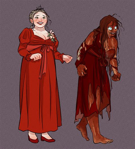 The Top Image Is Fanart I Did Of Book Carrie Back Grandma Its Me