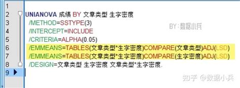 Spss做方差分析交互作用的简单效应分析 知乎