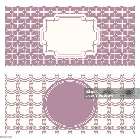 단색 배너 템플릿 패턴화된 추상 기하학적 배경 포장 디자인 벡터 삽화 0명에 대한 스톡 벡터 아트 및 기타 이미지 0명