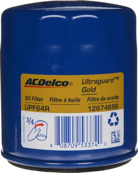 Upf64r Filter Asm Oil Ac Delco