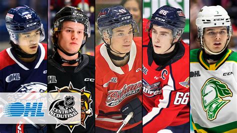 57 Ohl Players Included On Nhl Central Scoutings Final 2024 Draft