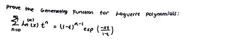 Solved It Is Orthogonal Polynomials Could You Please Prove