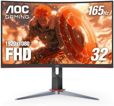 AOC C G Curved Gaming Monitor Black Amazon Ca Electronics