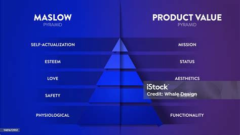 A Vector Infographic Banner Of Maslows Hierarchy Of Needs And The