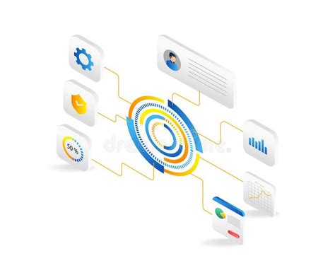 Isometric Transformation Stock Illustrations 583 Isometric