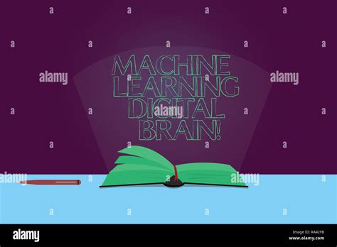 Handwriting Text Machine Learning Digital Brain Concept Meaning