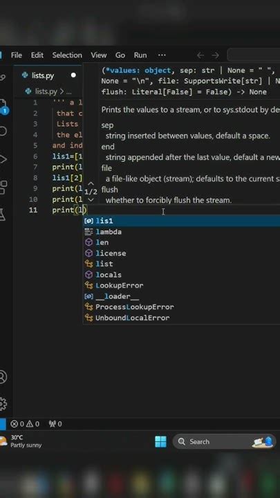 Python Lists In Detail In Telugu Pythoncoding Day 8 Tutorial Programming Youtube