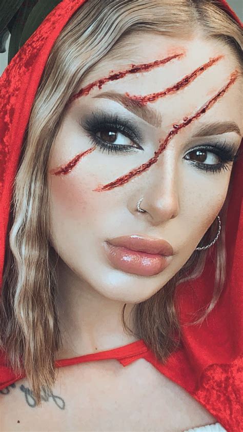 Halloween Makeup For Little Red Riding Hood At Hamish Payne Blog