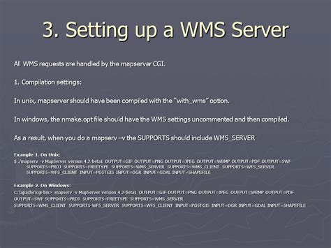 university of minnesota mapserver wms wfs documentation with examples