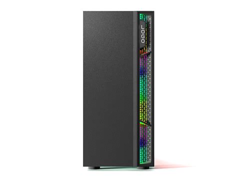 The Latest Hot Cool Rgb Light Strip Atx Desktop Computer Gaming Case Of Hinge Tempered Glass